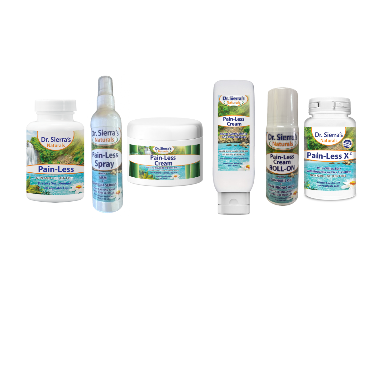 Pain-Less Line – Dr. Sierra's Natural Topical Comfort Products | Health ...