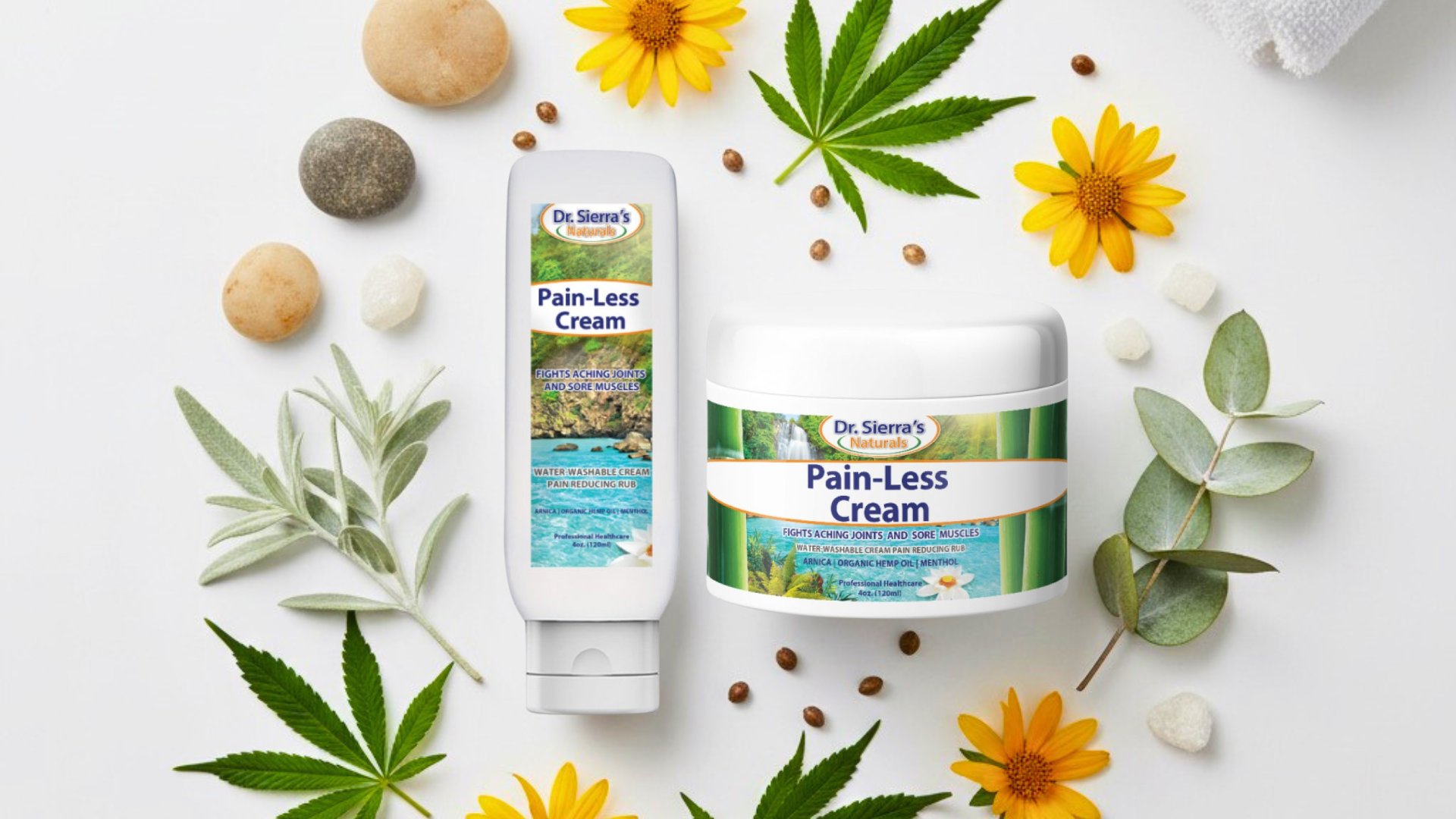 Pain-Less Cream 8oz – Health Magnetic Store & More